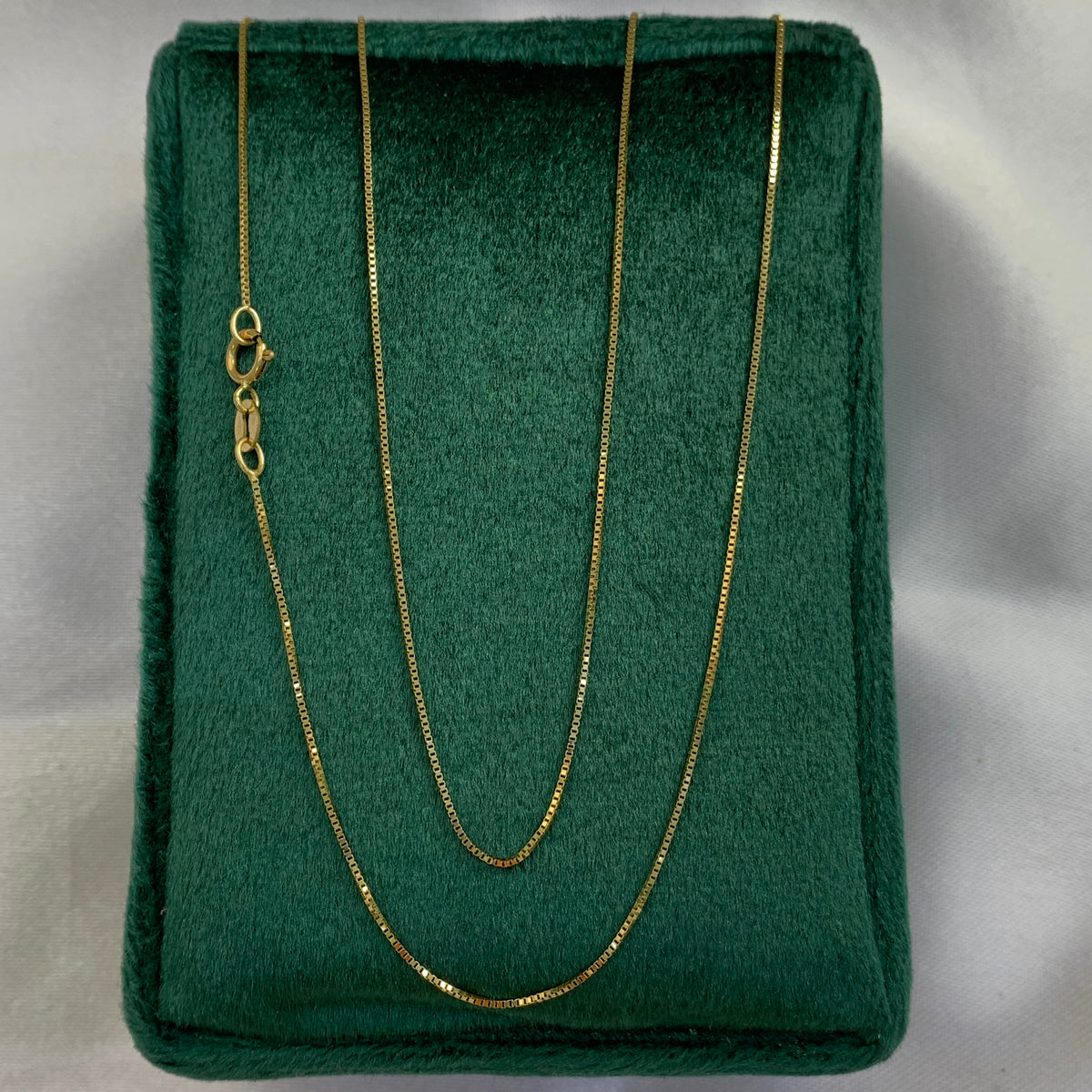 Cadena Italy Veneciana Oro amarillo 18k +1 / 1,22 Gr / 0,5 mm / 45 Cm ...