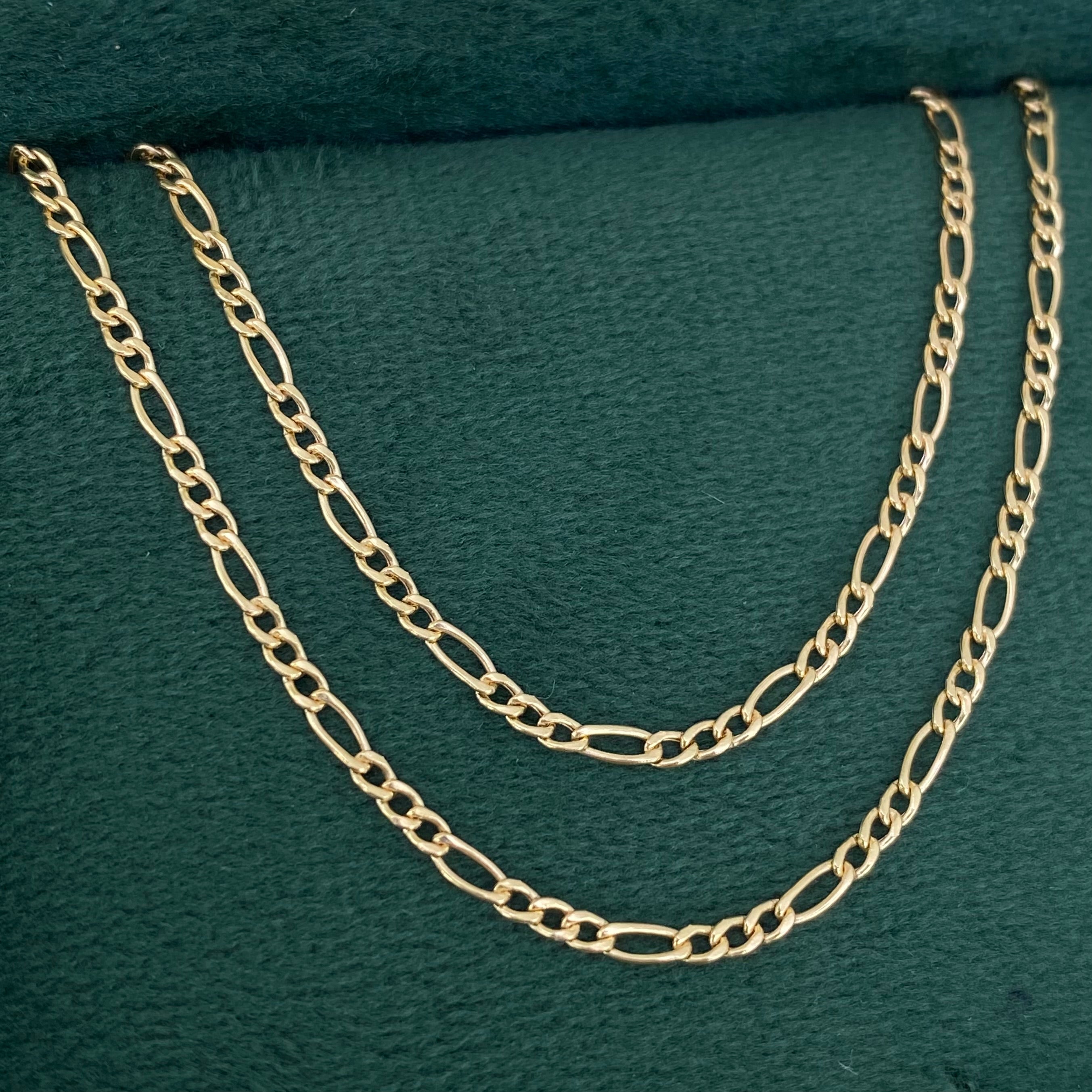 Cadena Tres Por Uno 3x1 Oro amarillo 18k 1,43 Gr / 2 mm / 45 Cm – Tres ...