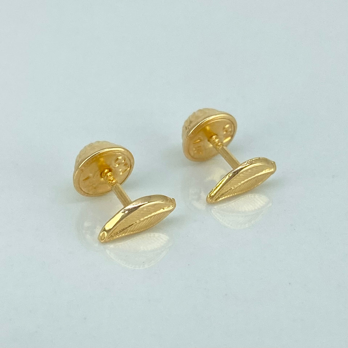 Topos Hoja Oro amarillo 18k 0,51 Gr / 4 mm * – Tres Cruces Oro 18K