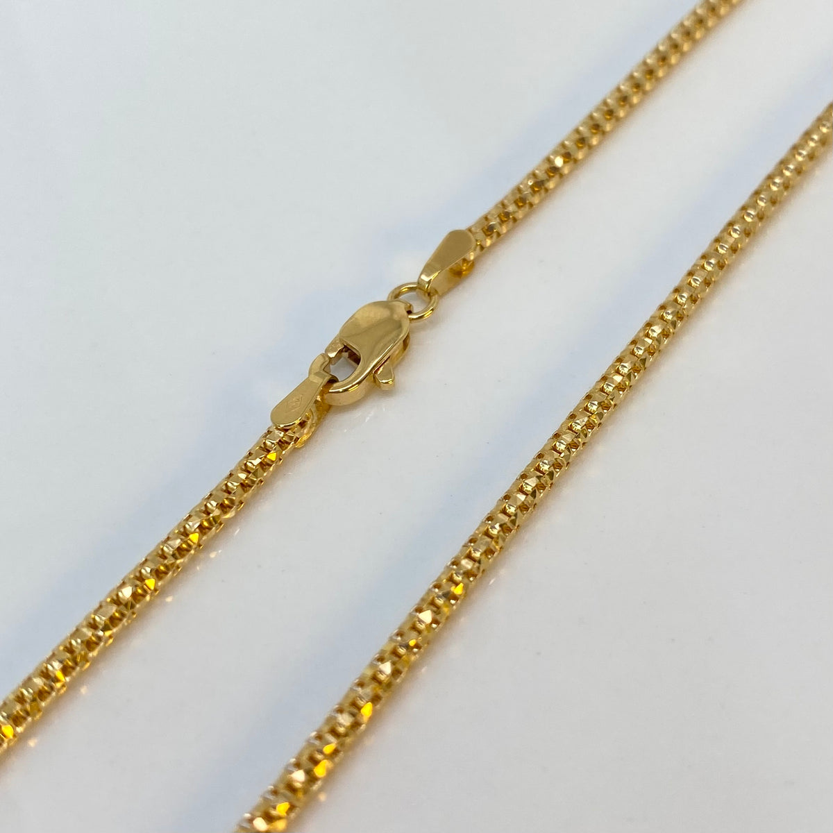 Cadena Cola De Ratón Oro amarillo 18k +3 / 8,64 Gr / 2 mm / 45 Cm ...