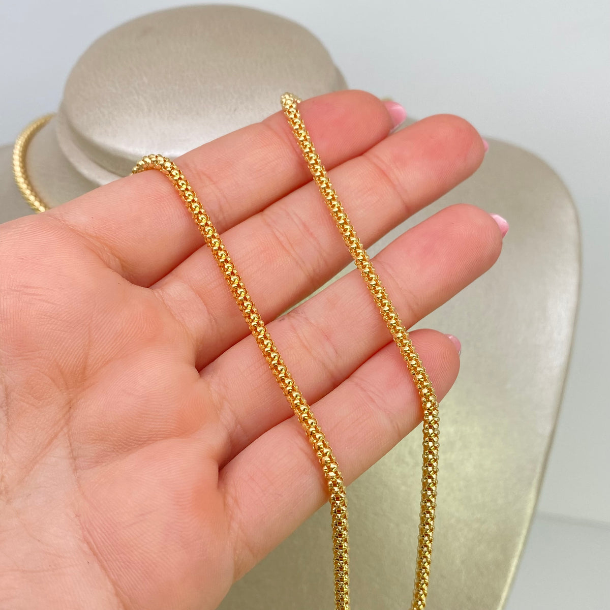 Cadena Cola De Ratón Oro amarillo 18k +3 / 10,45 Gr / 2,5 mm / 60 Cm ...