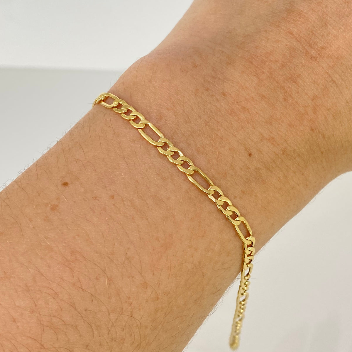 Pulso Tres Por Uno 3x1 Oro amarillo 18k +1 / 1,73 Gr / 3,3 mm / 19,5 ...