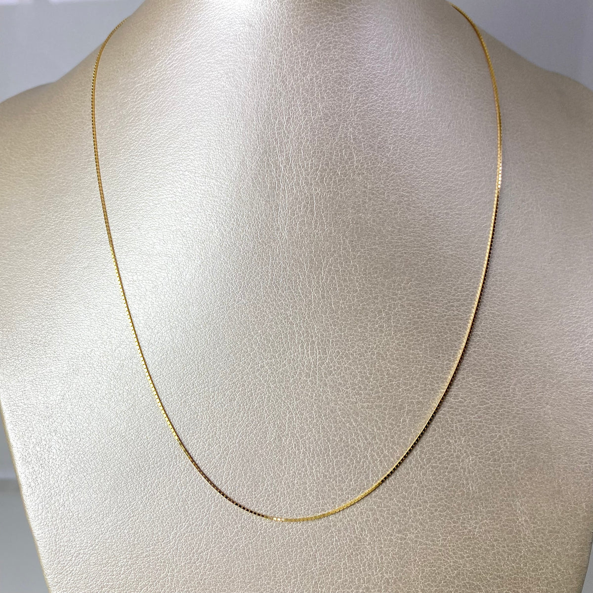 Cadena Italy Veneciana Diamantada Oro amarillo 18k 1,38 Gr / 0,5 mm ...