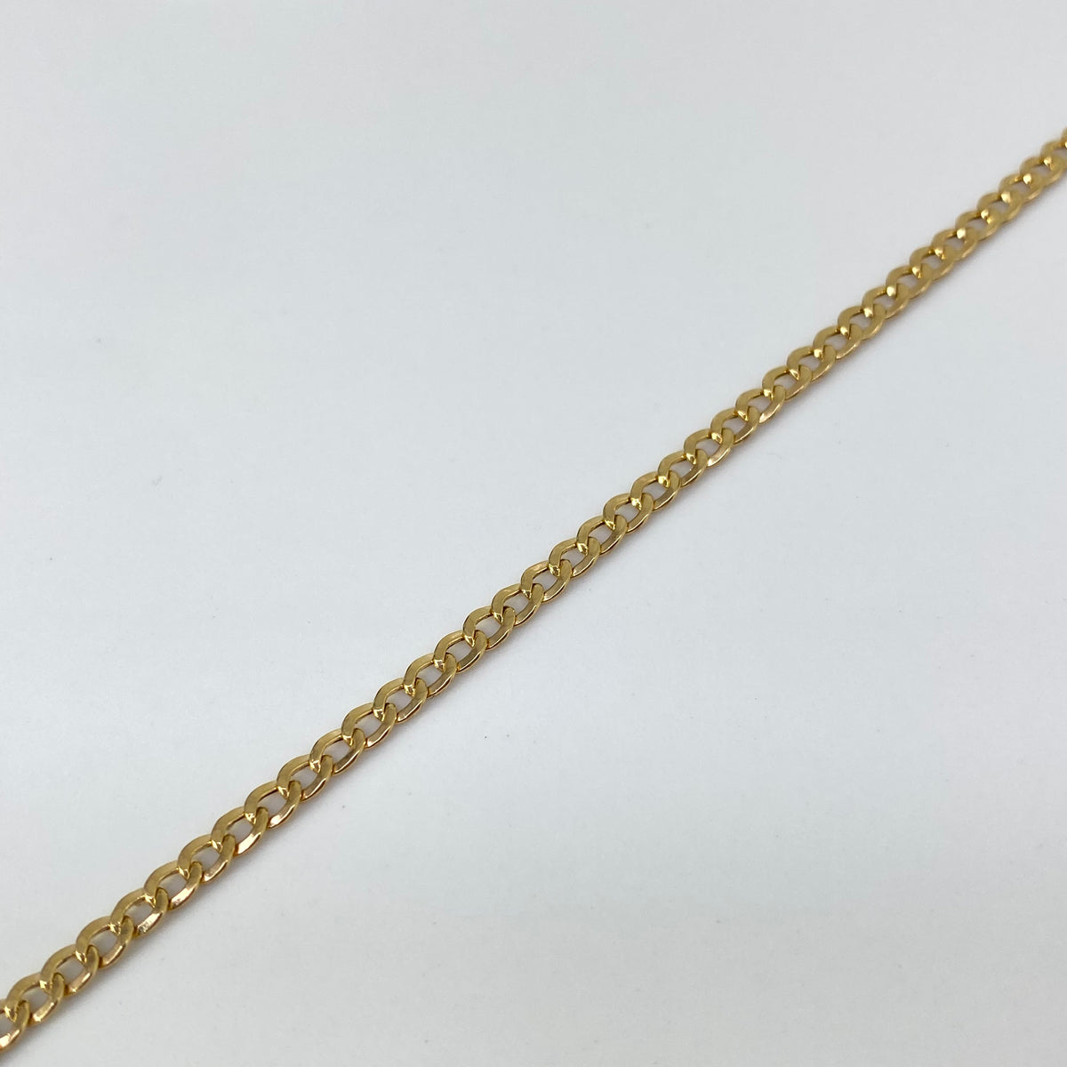 Pulso Cubano Oro amarillo 18k +1 / 2,07 Gr / 2,9 mm / 21,5 Cm – Tres ...