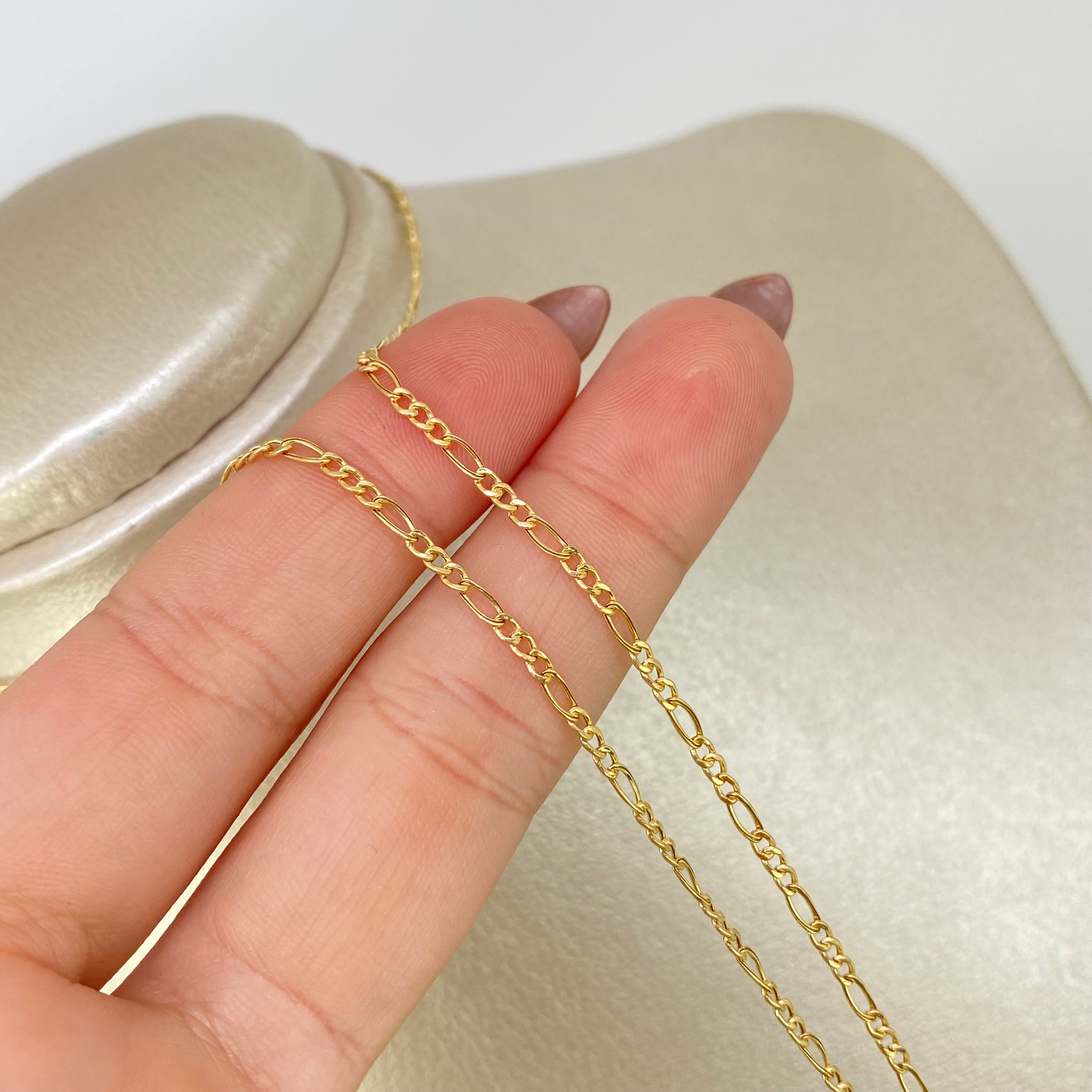 Cadena Tres Por Uno 3x1 Oro amarillo 18k 1,43 Gr / 2 mm / 45 Cm – Tres ...