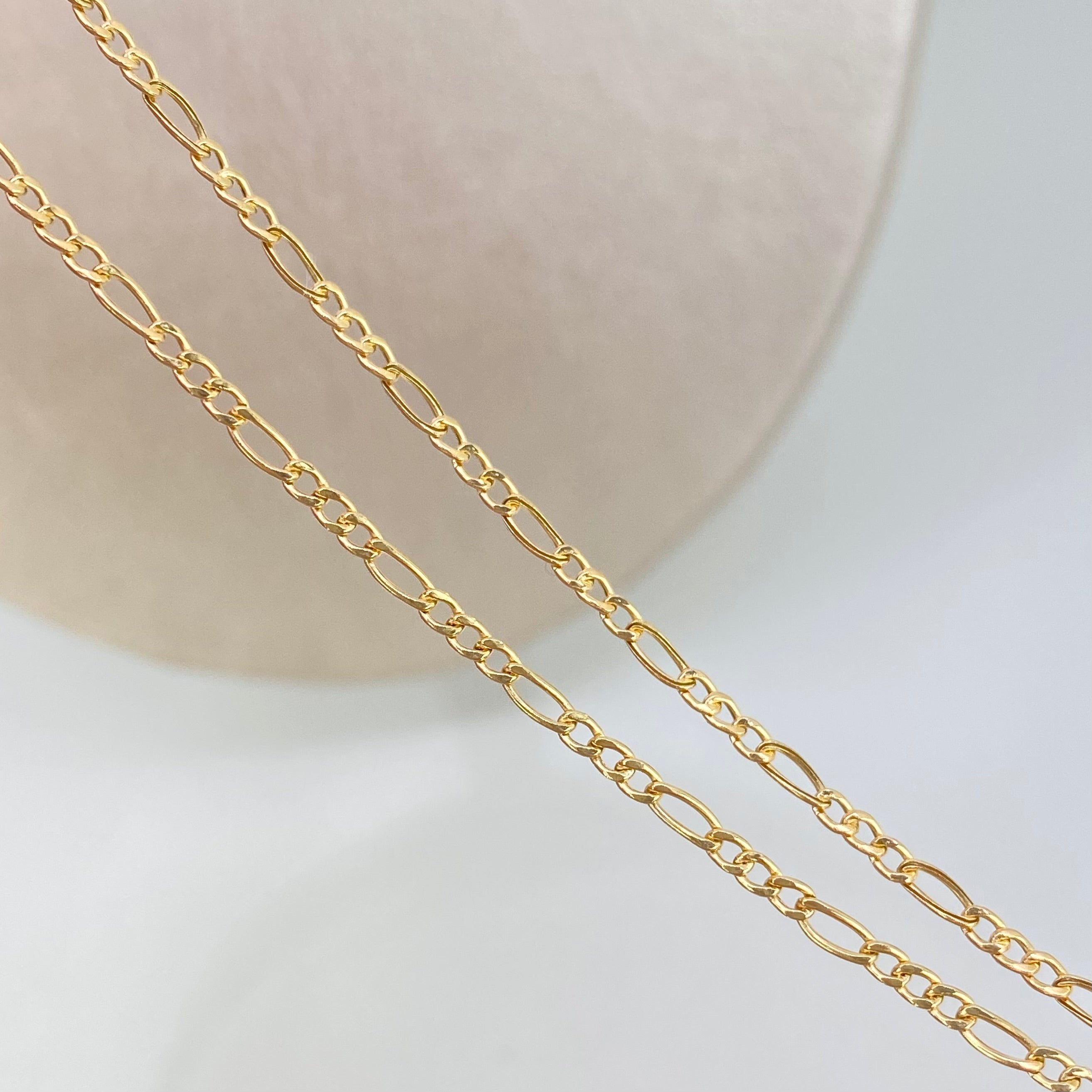 Cadena Tres Por Uno 3x1 Oro amarillo 18k 1,43 Gr / 2 mm / 45 Cm – Tres ...