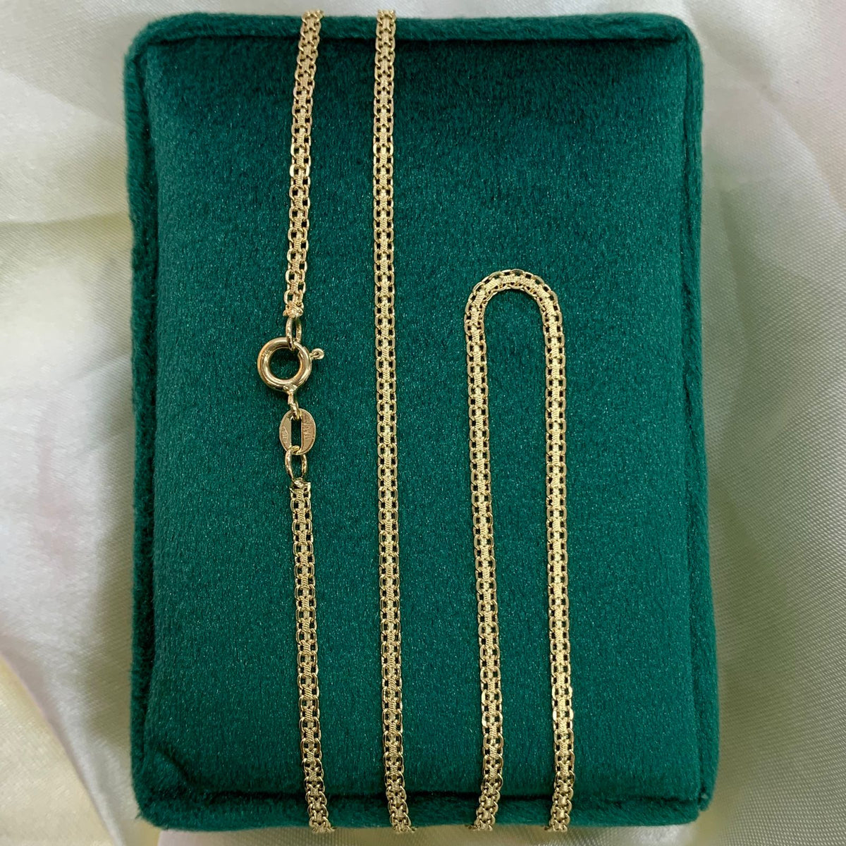 Cadena Italy China Especial Oro amarillo 18k 4,08 Gr / 2 mm / 45 Cm ...