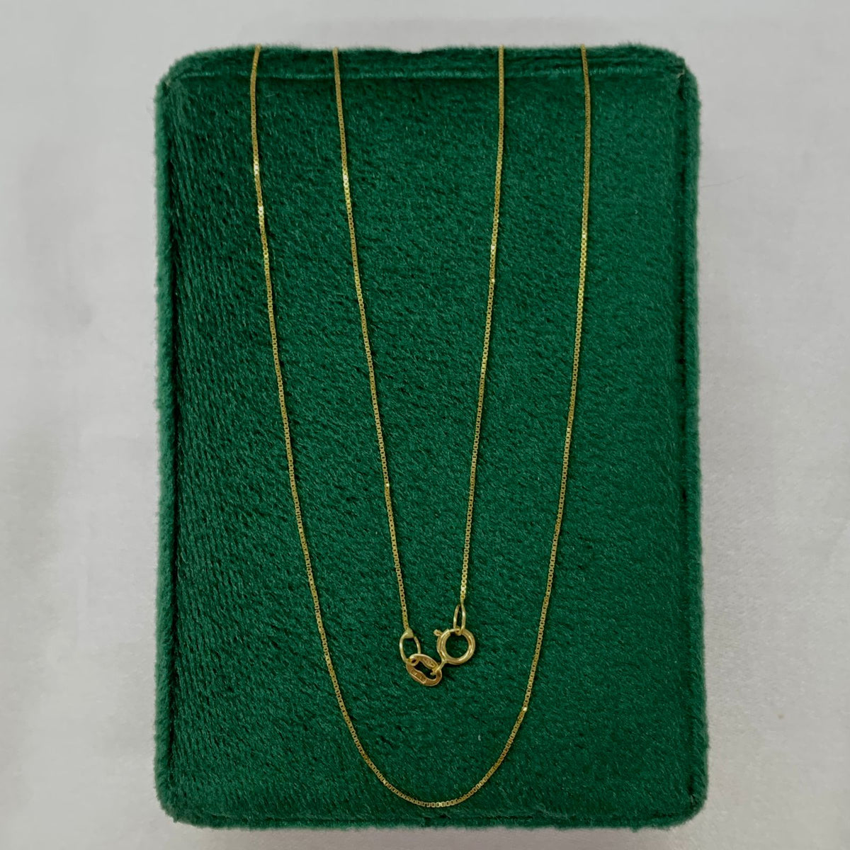 Cadena Italy Veneciana Oro amarillo 18k 1,05 Gr / 0,4 mm / 50 Cm – Tres ...