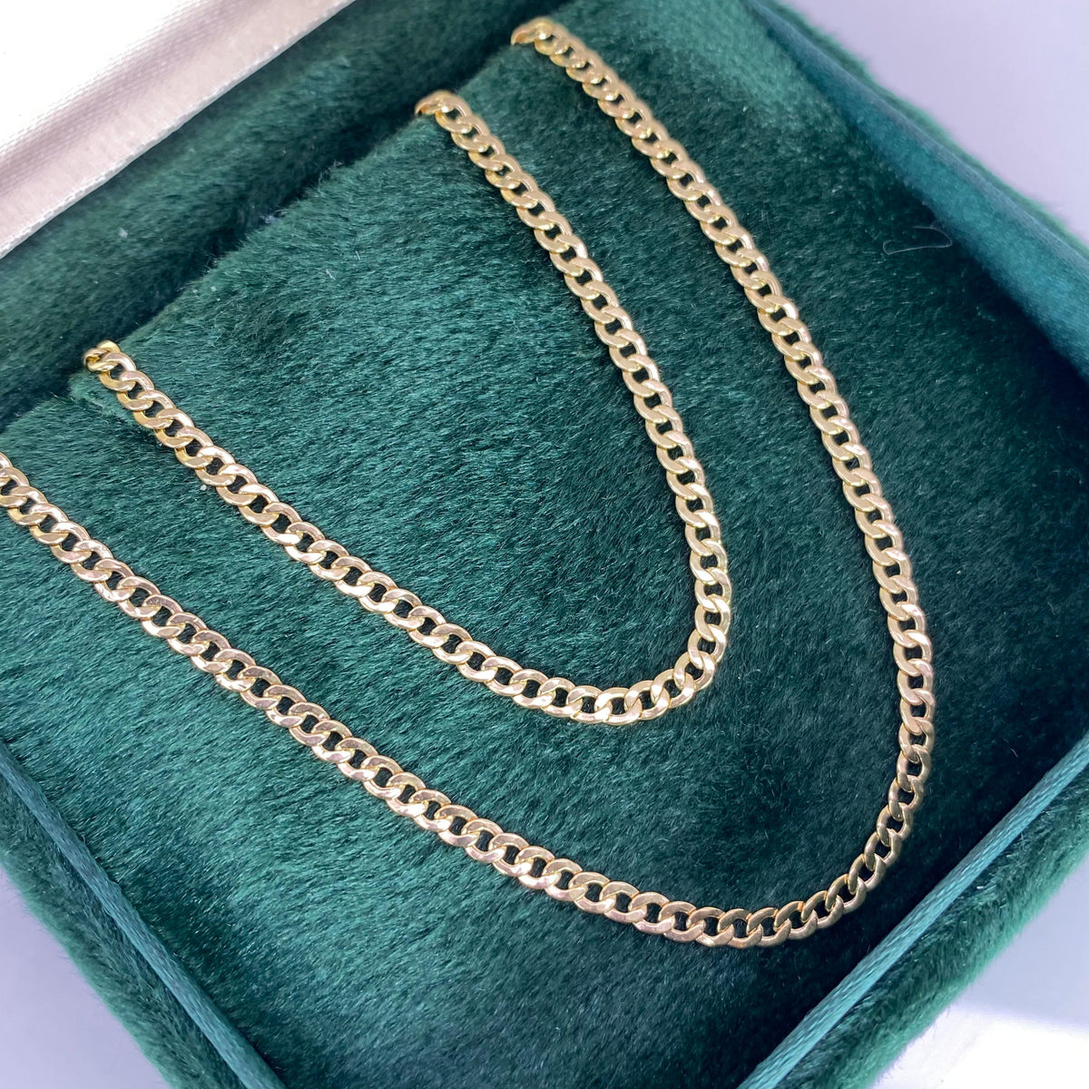 Cadena Italy Cubana Oro amarillo 18k 2,60 Gr / 2,2 mm / 40 Cm * – Tres ...